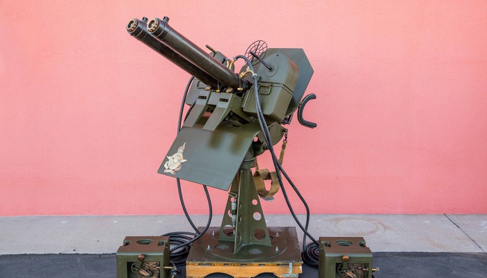 GunSpot | WWII TWIN COLT M2 WATERCOOLED CAL 50 ANTI-AIRCRAFT GUN SYSTEM
