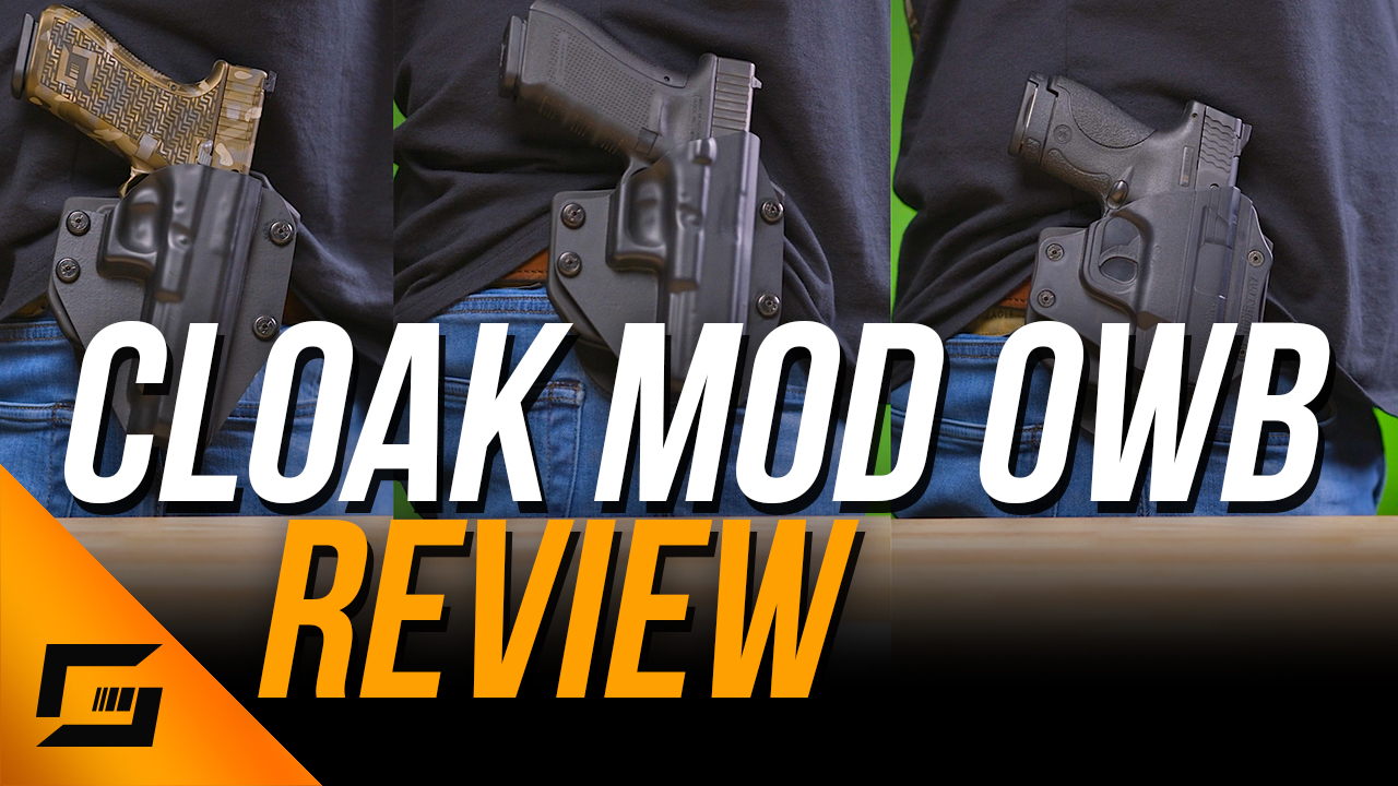 Gunspot Academy | Cloak Mod OWB Holster Review Alien Gear Holsters
