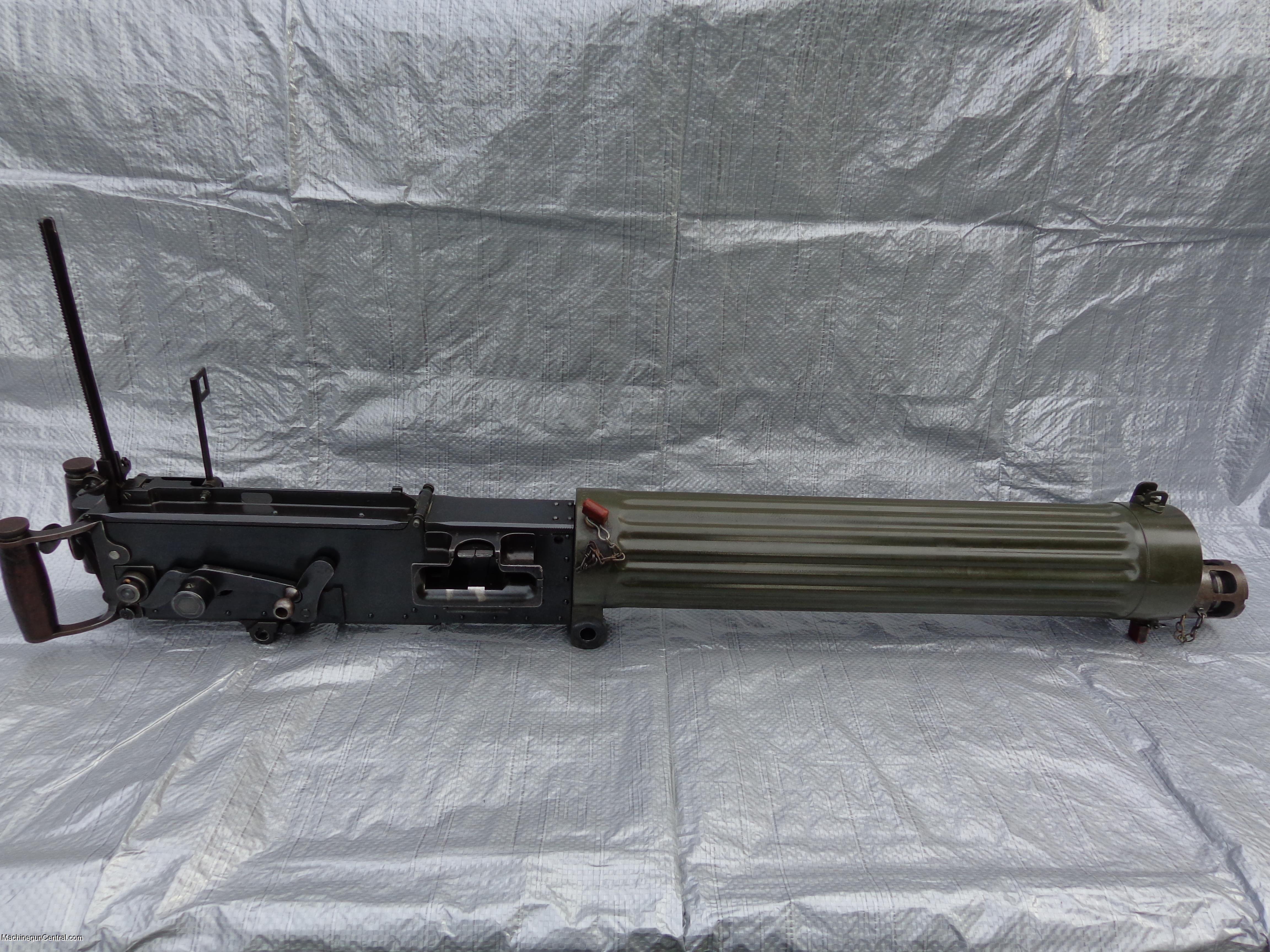 GunSpot Guns for sale | Gun Auction: Vickers Beltfed Machine Gun with ...