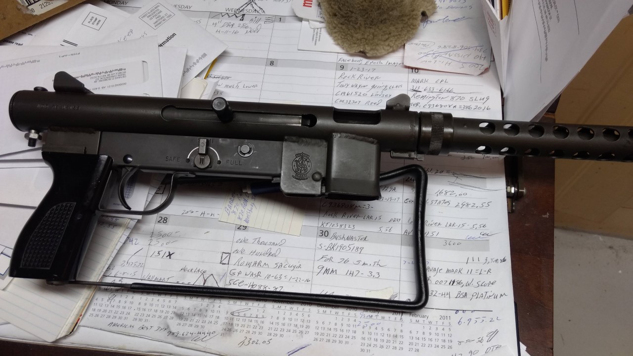 GunSpot Guns for sale | Gun Auction: FS: S&W Model 76 smg SN U21xx with ...