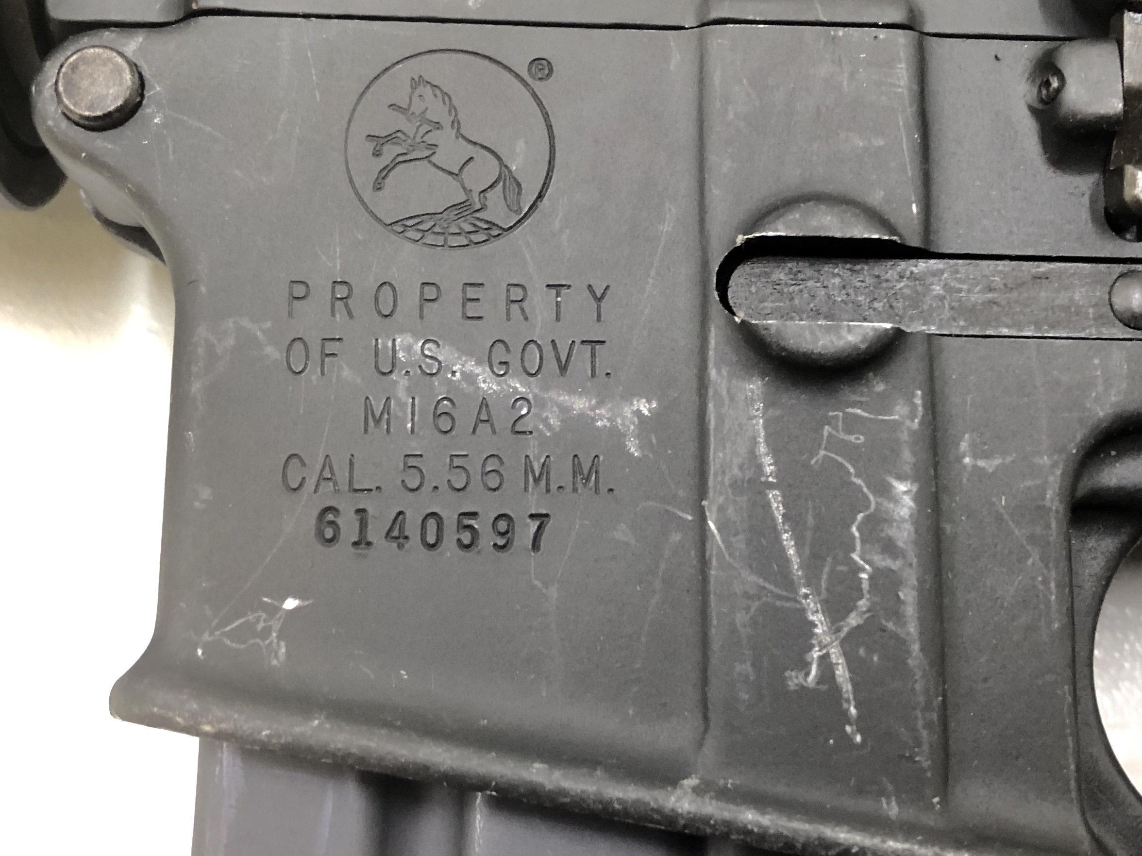 GunSpot Guns for sale | Gun Auction: Rare US Property Marked Colt M16A2 ...