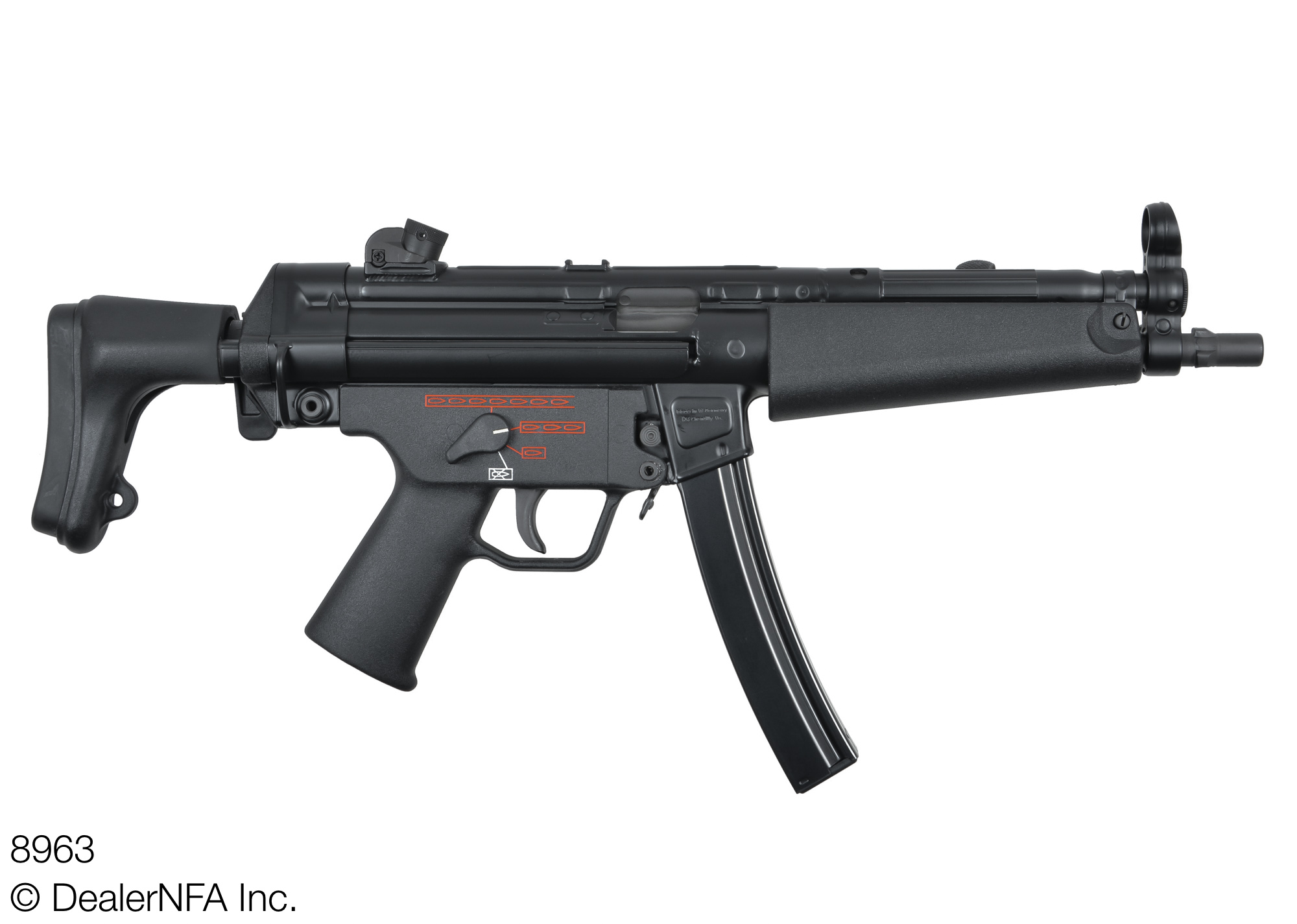 GunSpot Guns for sale | Gun Auction: HK MP5A3, Fleming/Dyer, SBR, 4-Pos ...