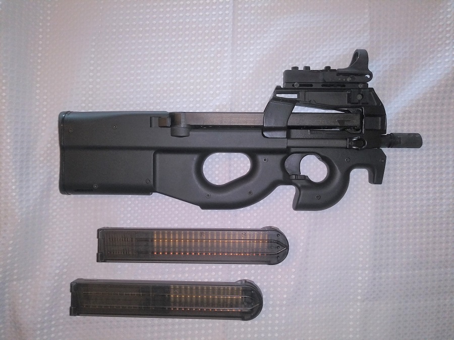 GunSpot Guns for sale | Gun Auction: FN PS-90 SBR w/ C-More Red Dot