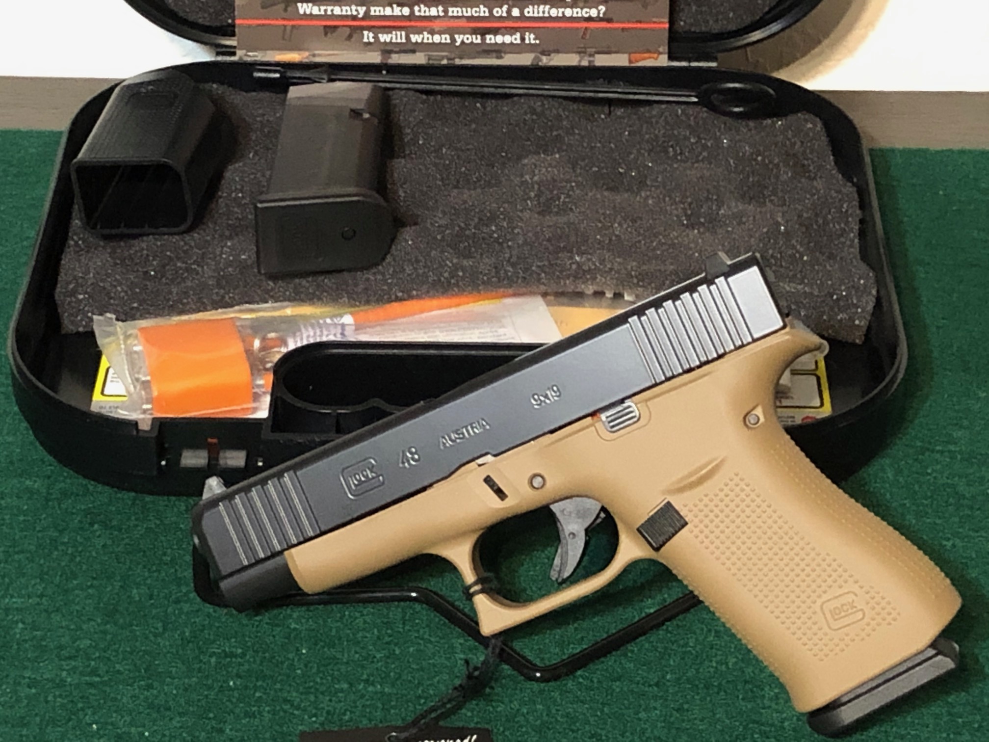 GunSpot Guns for sale | Gun Auction: FDE/BLK Glock 48 NEW