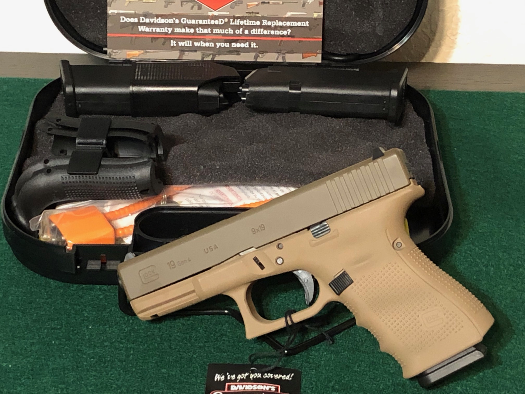 GunSpot Guns for sale | Gun Auction: FDE Glock 19 Gen 4