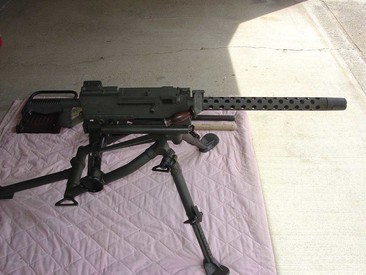 GunSpot Guns for sale | Gun Auction: DLO /Browning 1919A4 Machine Gun w ...