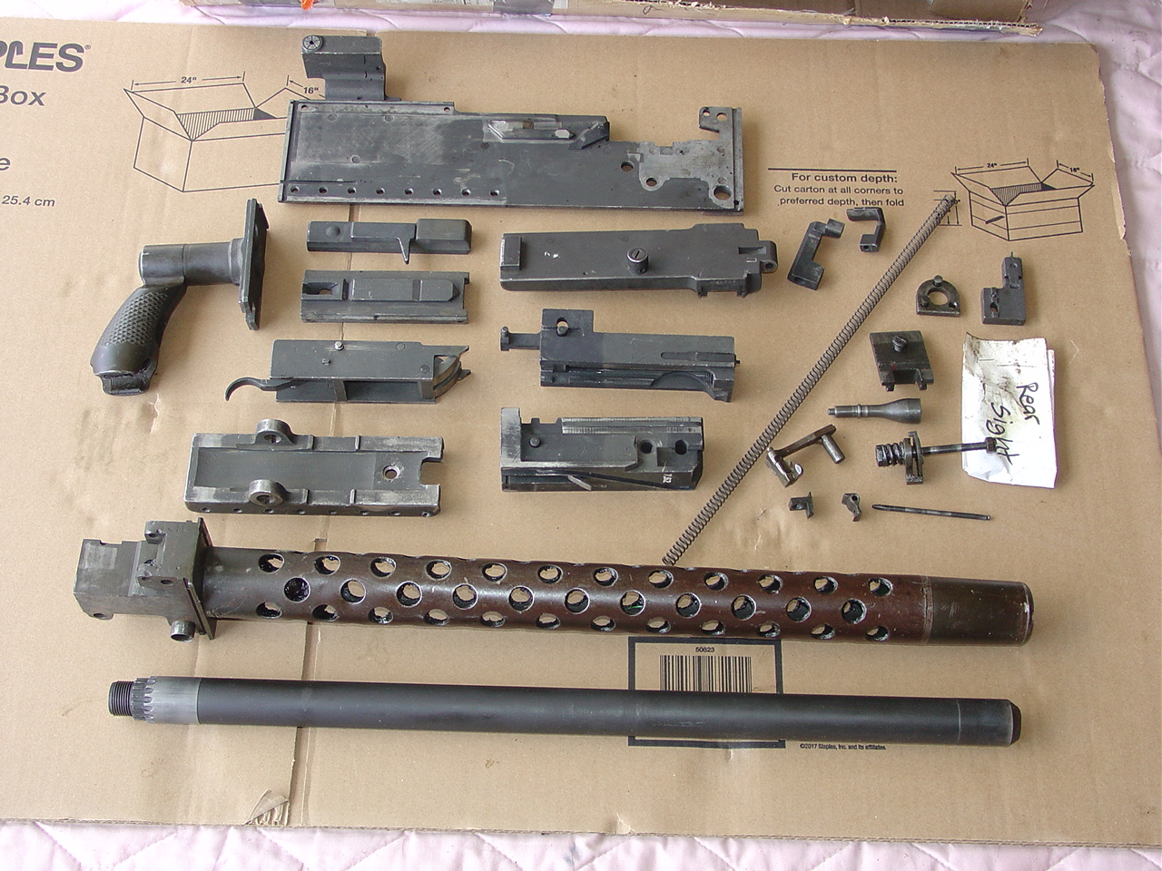 GunSpot Guns for sale | Gun Auction: DLO /Browning 1919A4 Machine Gun w ...