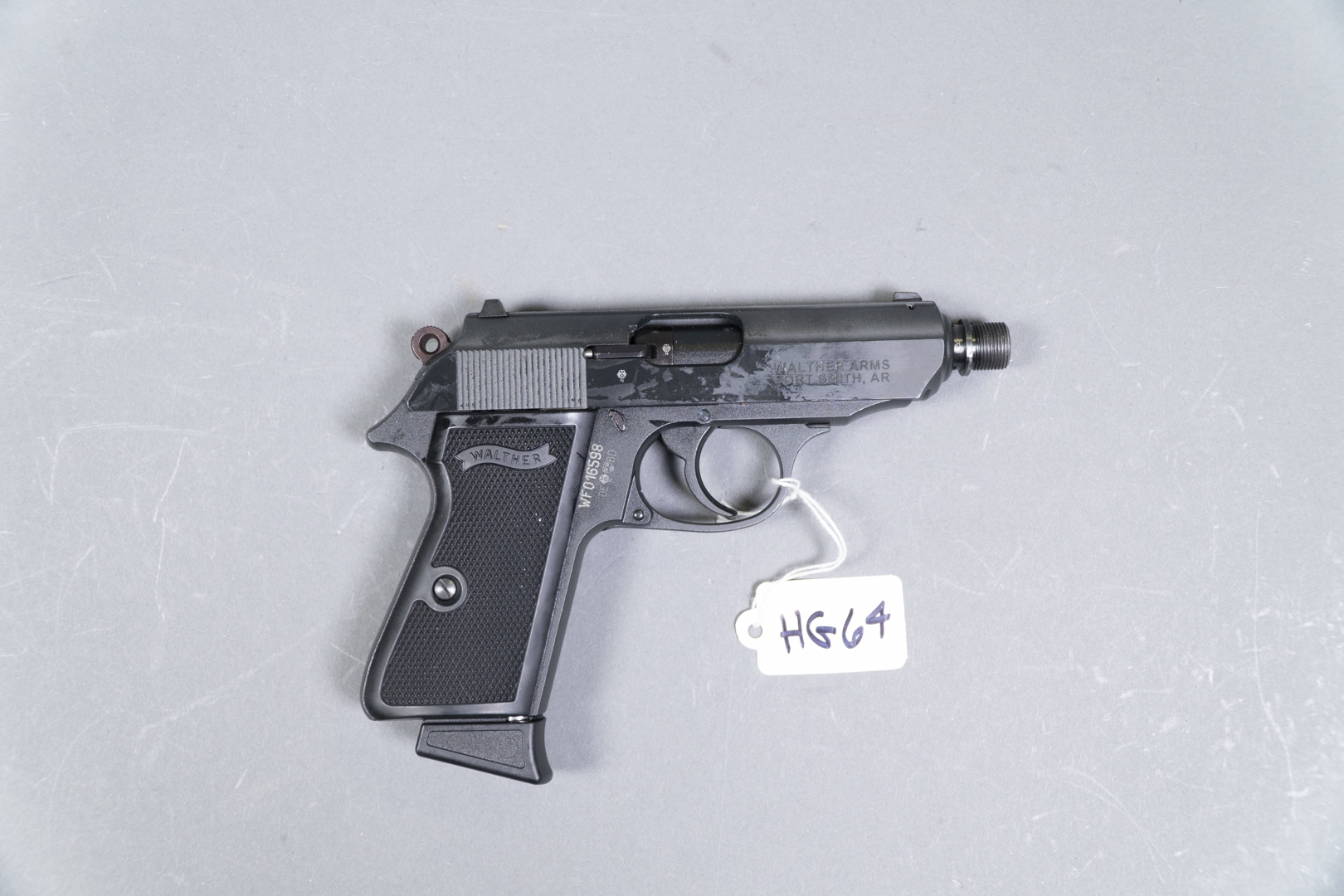GunSpot Guns for sale | Gun Auction: Walther PPKS 22 w/Threaded Barrel