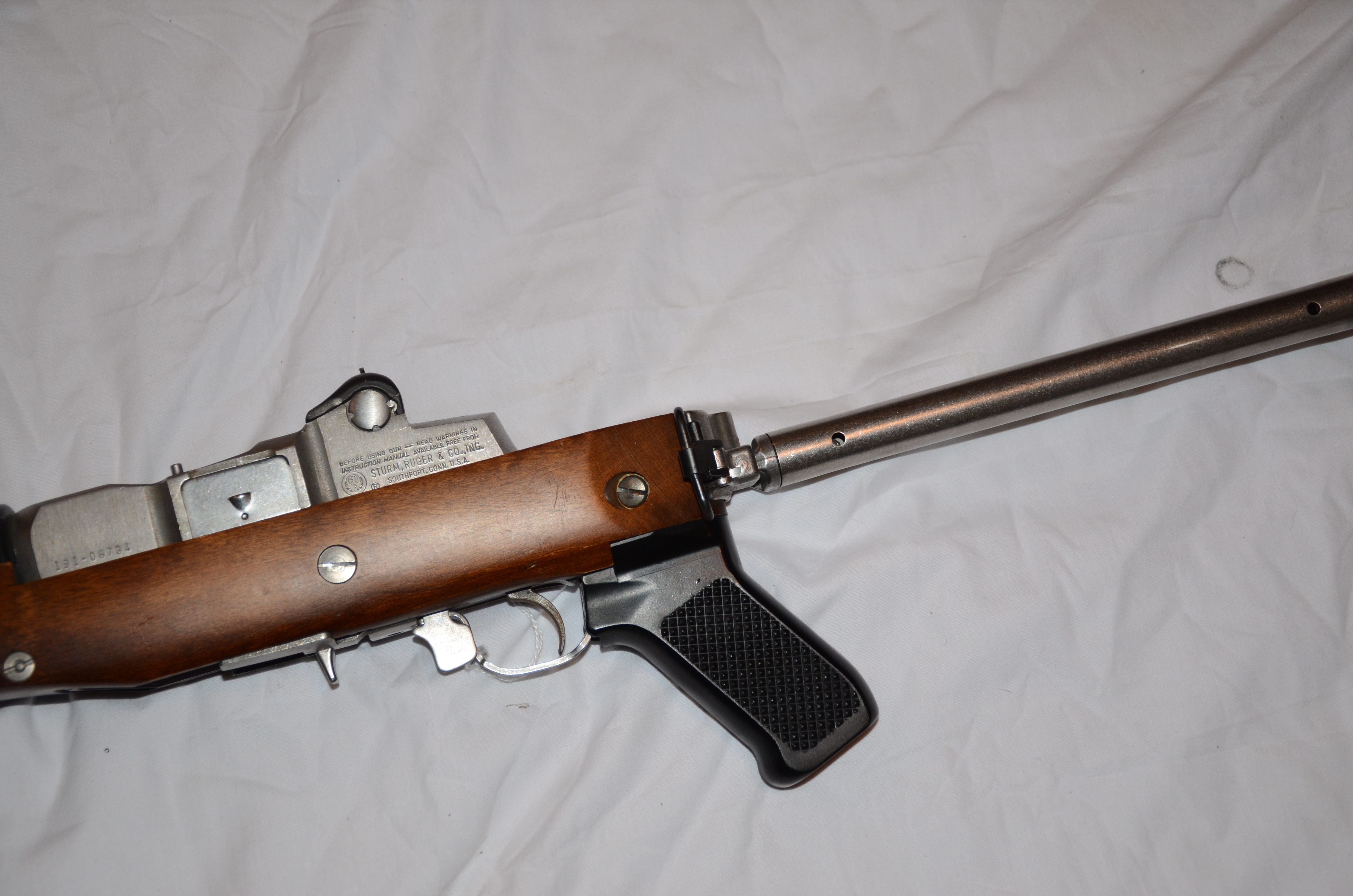GunSpot Guns for sale | Gun Auction: Ruger AC556 Stainless Steel Folder