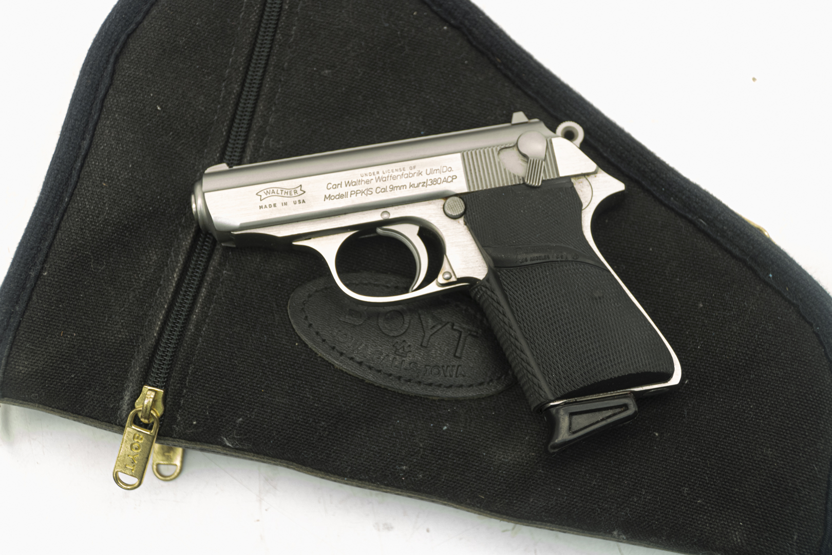 GunSpot Guns for sale | Gun Auction: Walther PPK/S Stainless Finish