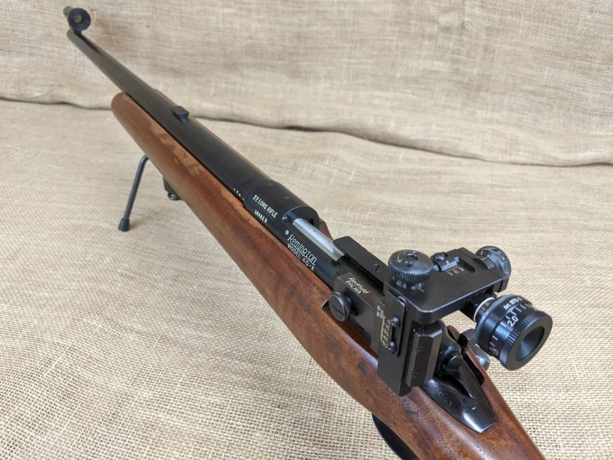 GunSpot Guns for sale | Gun Auction: REMINGTON 40X 22LR WITH F&R ...