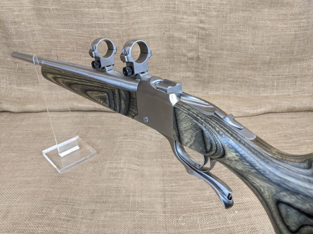 GunSpot | Ruger No.#1 Stainless Varminter w/Rings
