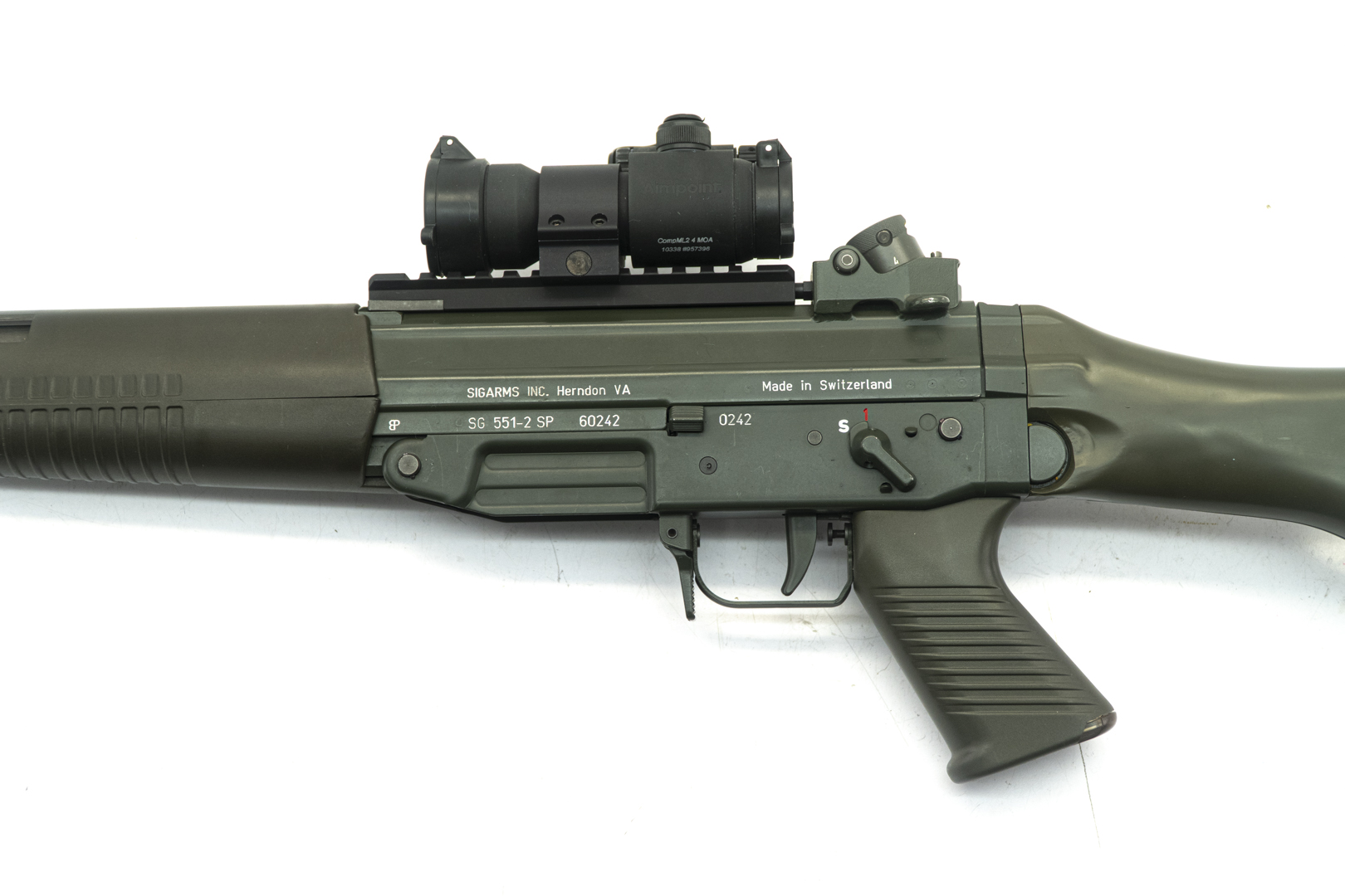GunSpot Guns for sale | Gun Auction: Sig 551-2 SP Swat