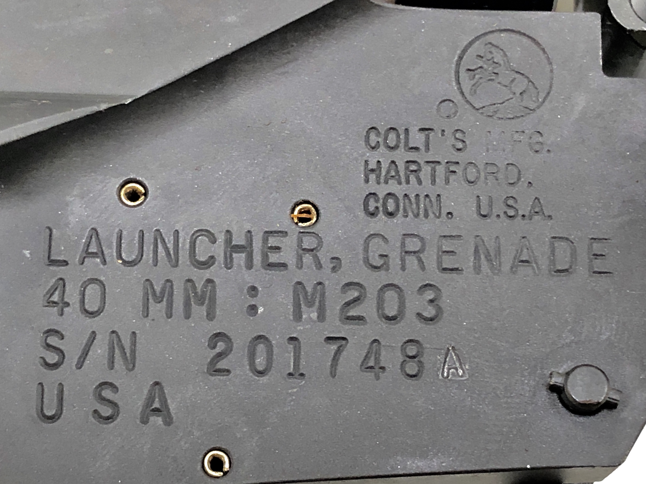GunSpot Guns for sale | Gun Auction: NIB Colt M203 40mm Grenade ...