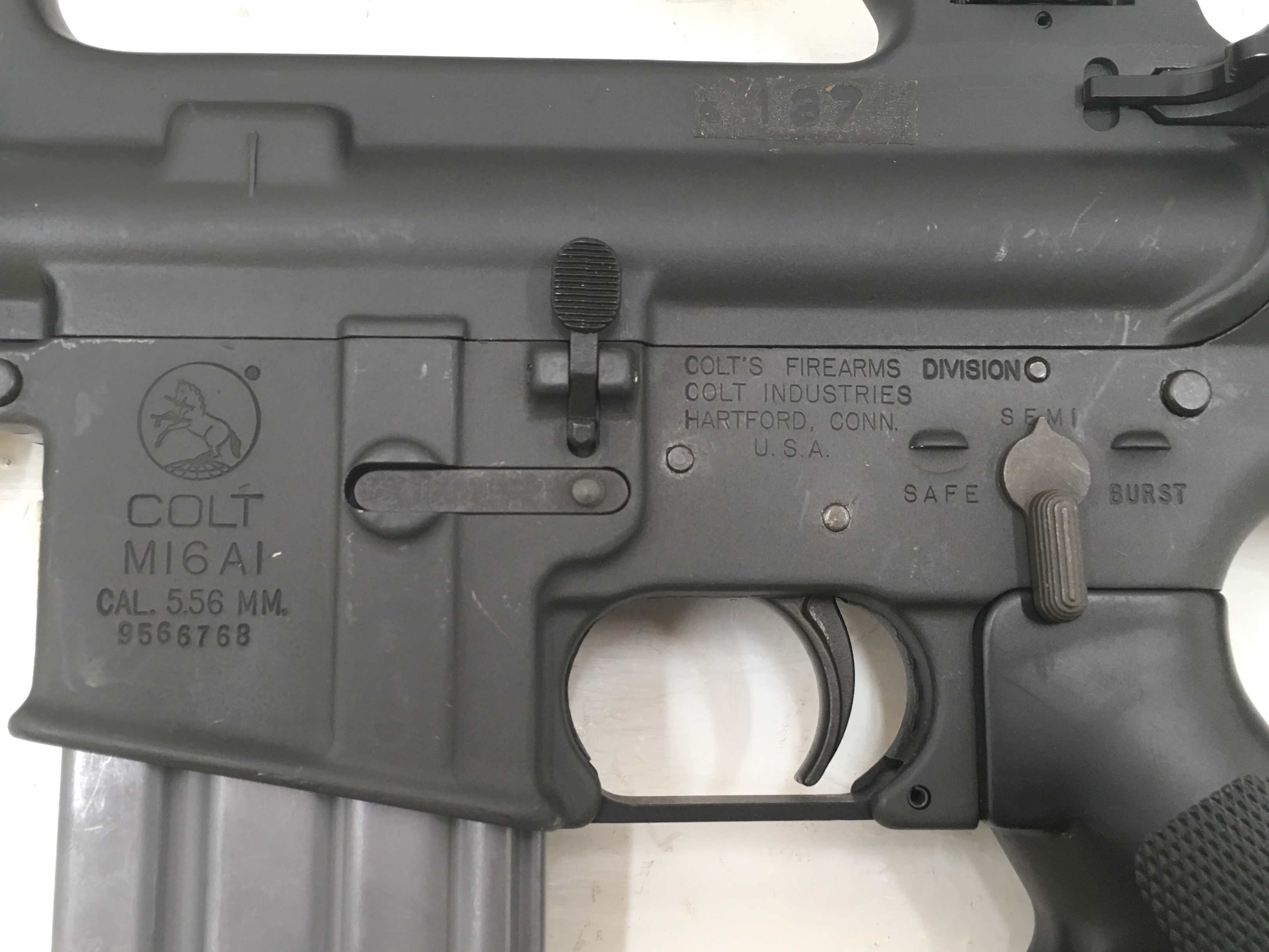 GunSpot | Rare Colt M16A1 to M16A2 5.56mm Experimental Prototype ...