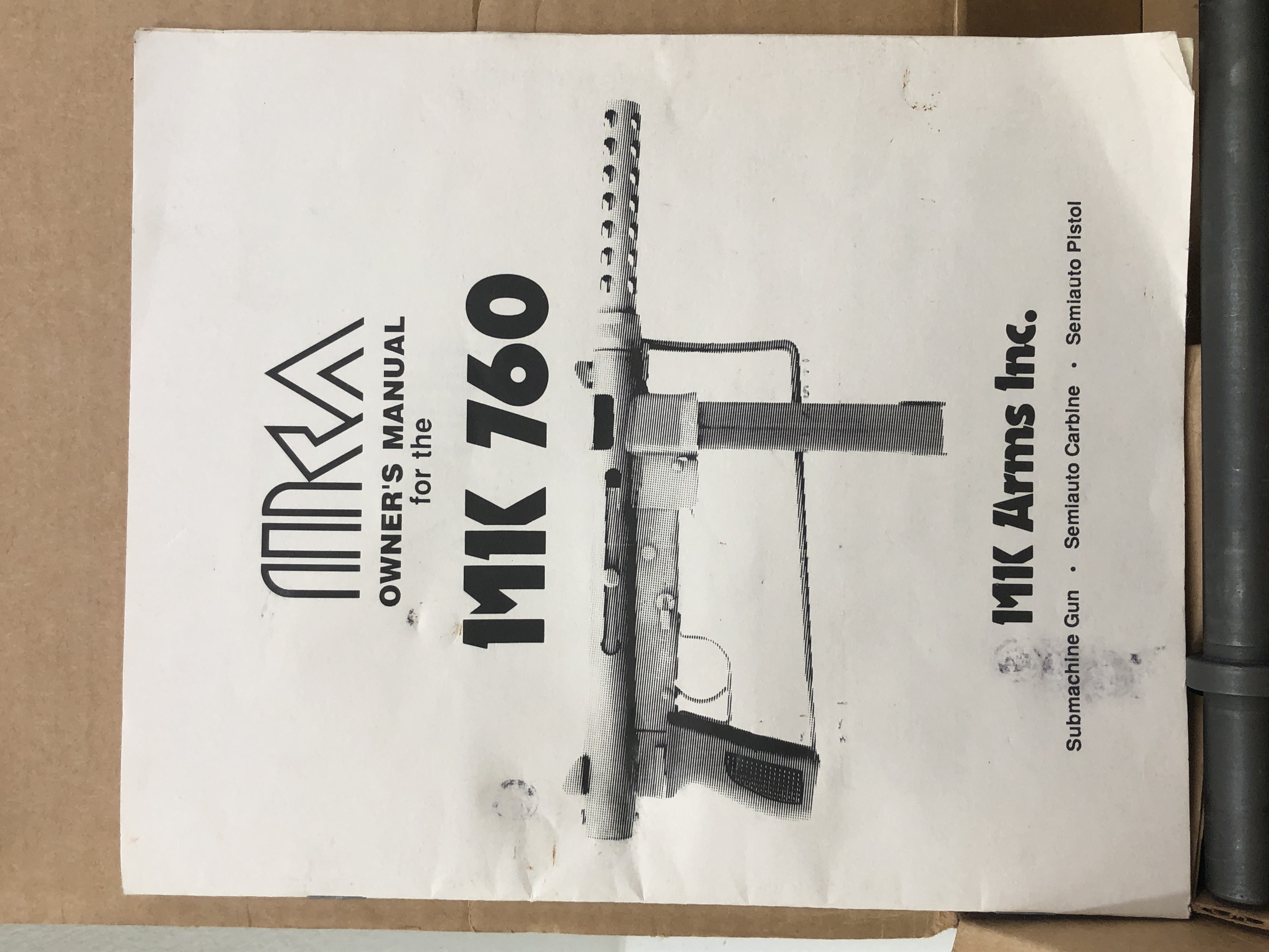 GunSpot Guns for sale | Gun Auction: Rare MK Arms MK 760 9mm ...