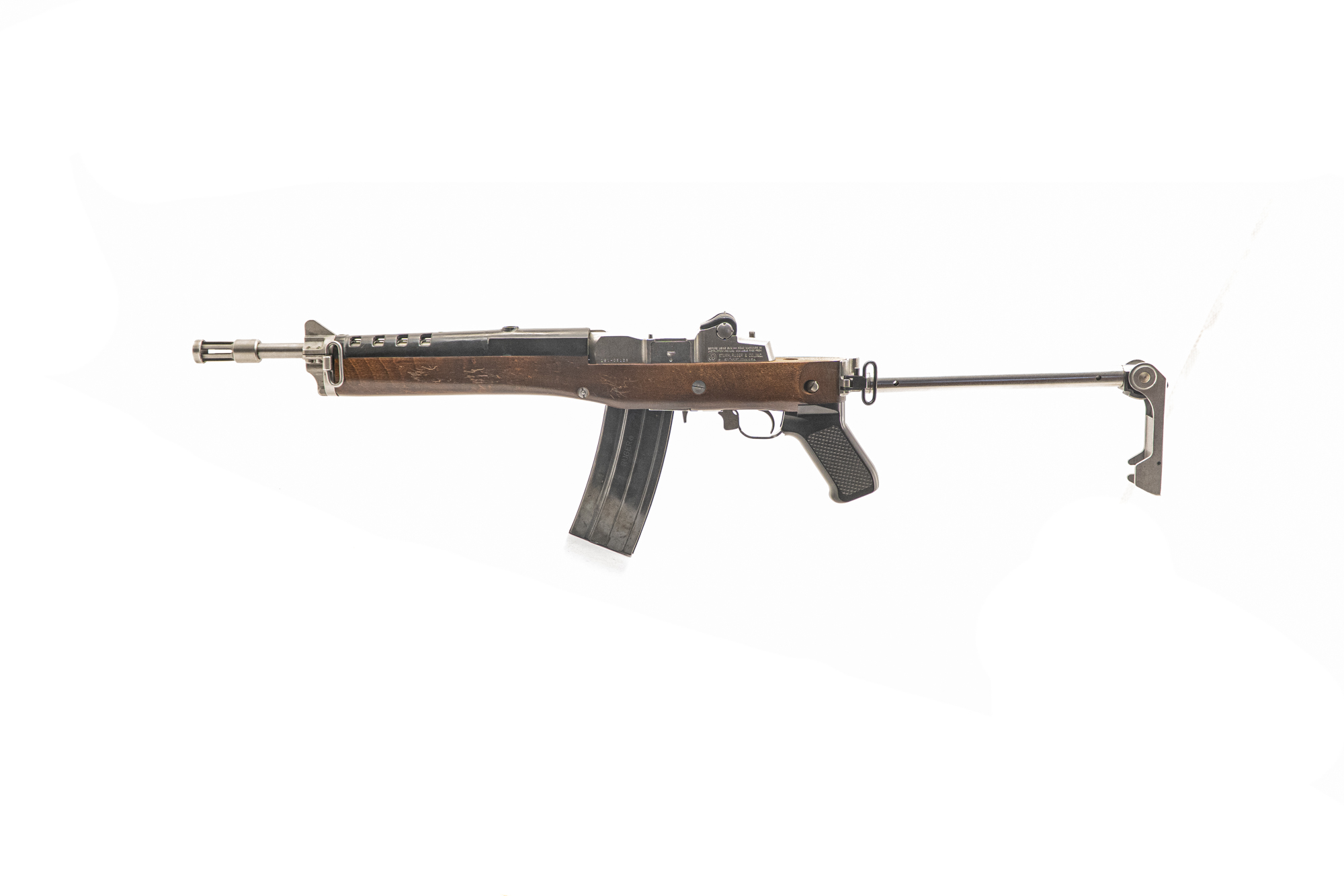 GunSpot Guns for sale | Gun Auction: Ruger KAC556 Stainless Steel Folder