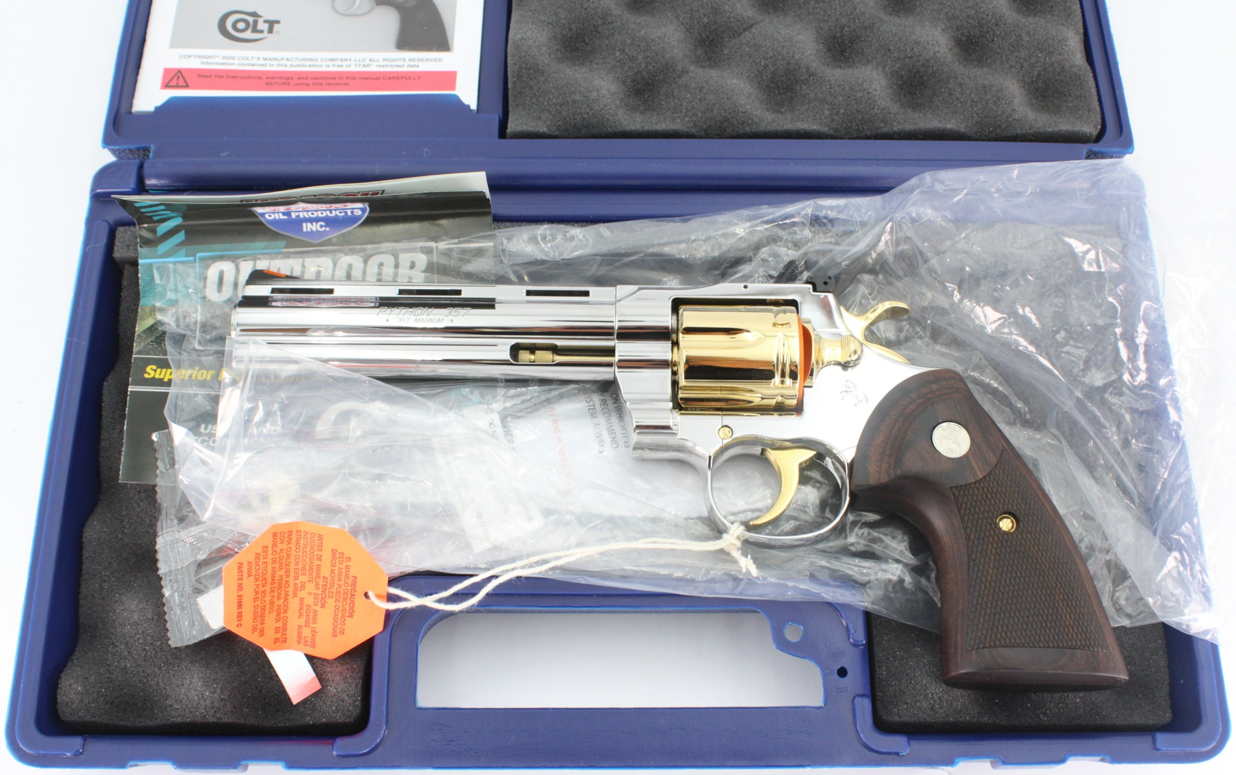 GunSpot Guns for sale | Gun Auction: Colt Python, 6", .357 Magnum, High ...